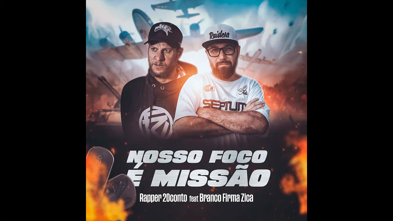 Rapper 20conto e Branco 041 união que valoriza a vida